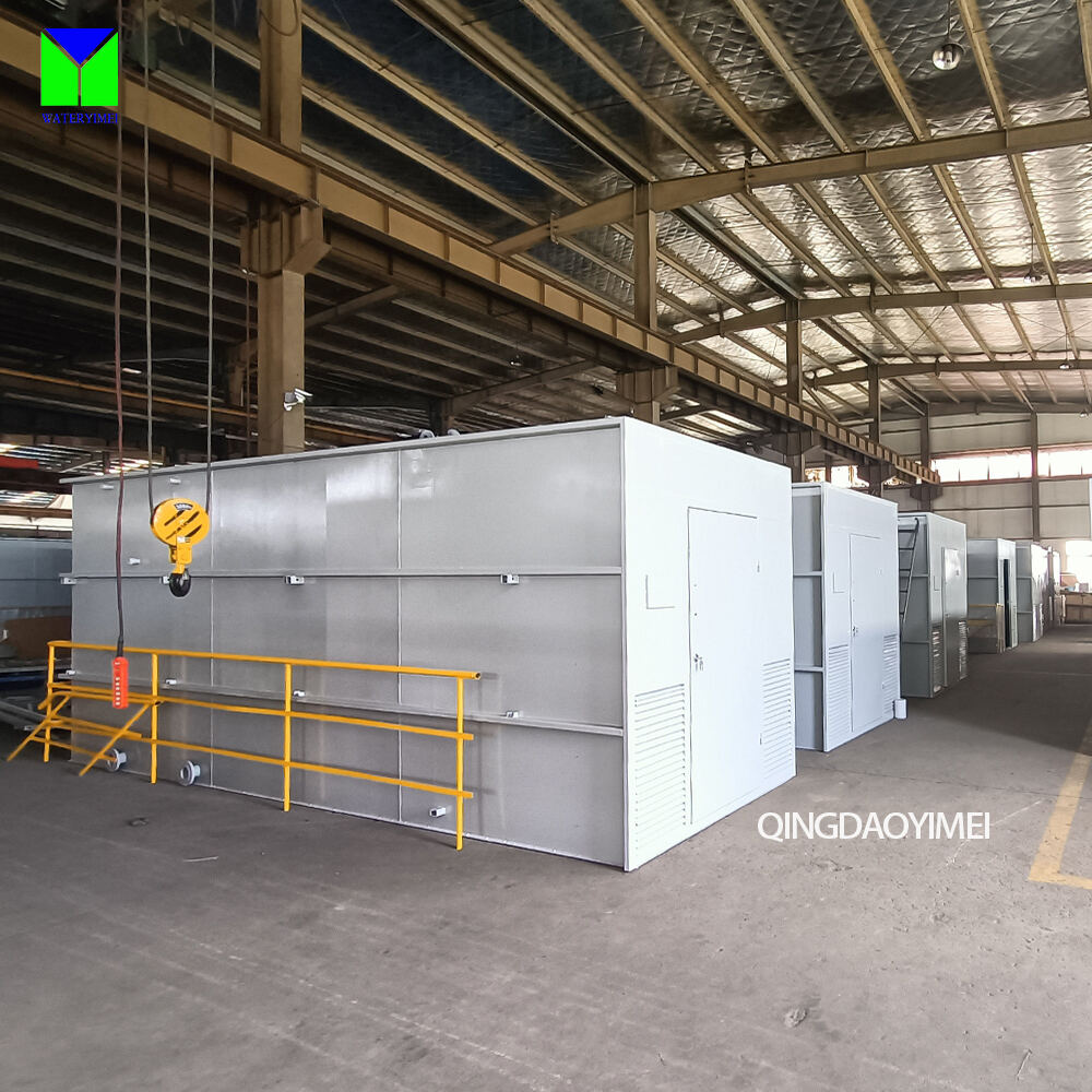 Packaged sewage treatment plant container wastewater treatment system plant for waste water ...